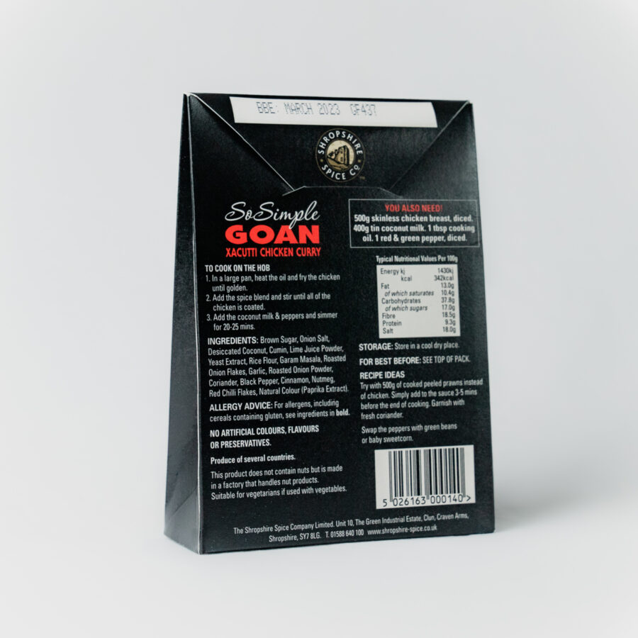 Goan Xacutti Chicken Curry Spice Blend - Shropshire Spice